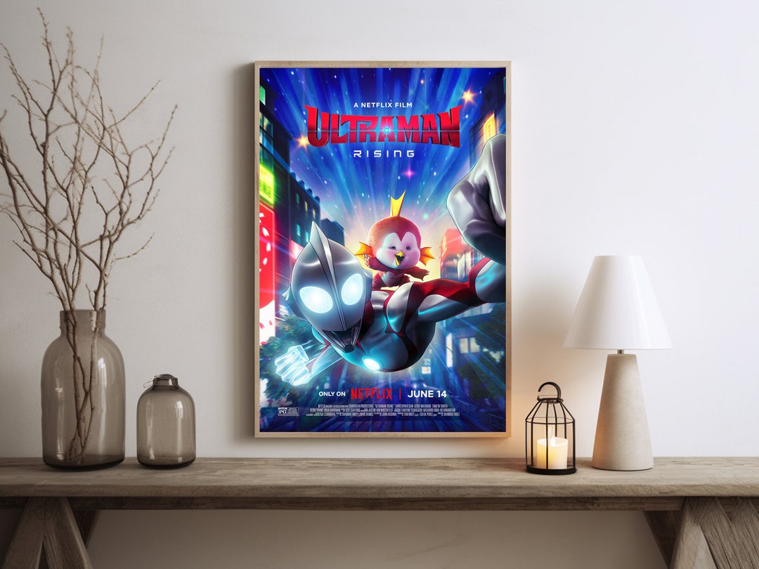 Ultraman Rising Movie Poster 2024 Film Poster Gift/vintage Poster Room ...