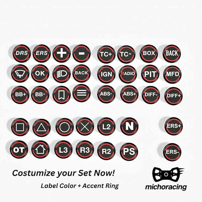 Sim Rig Button Stickers - Etsy