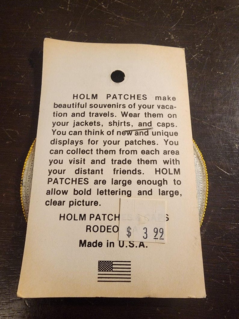 Vtg Deadstock California Native American Patch by Holm Patches & Caps ...