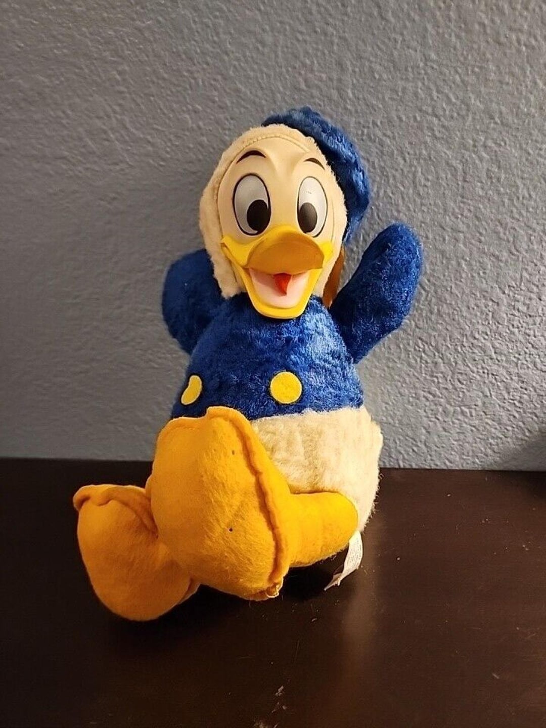Vintage 12 Rubber Face Donald Duck Plush Walt Disney Distributing Co - Etsy
