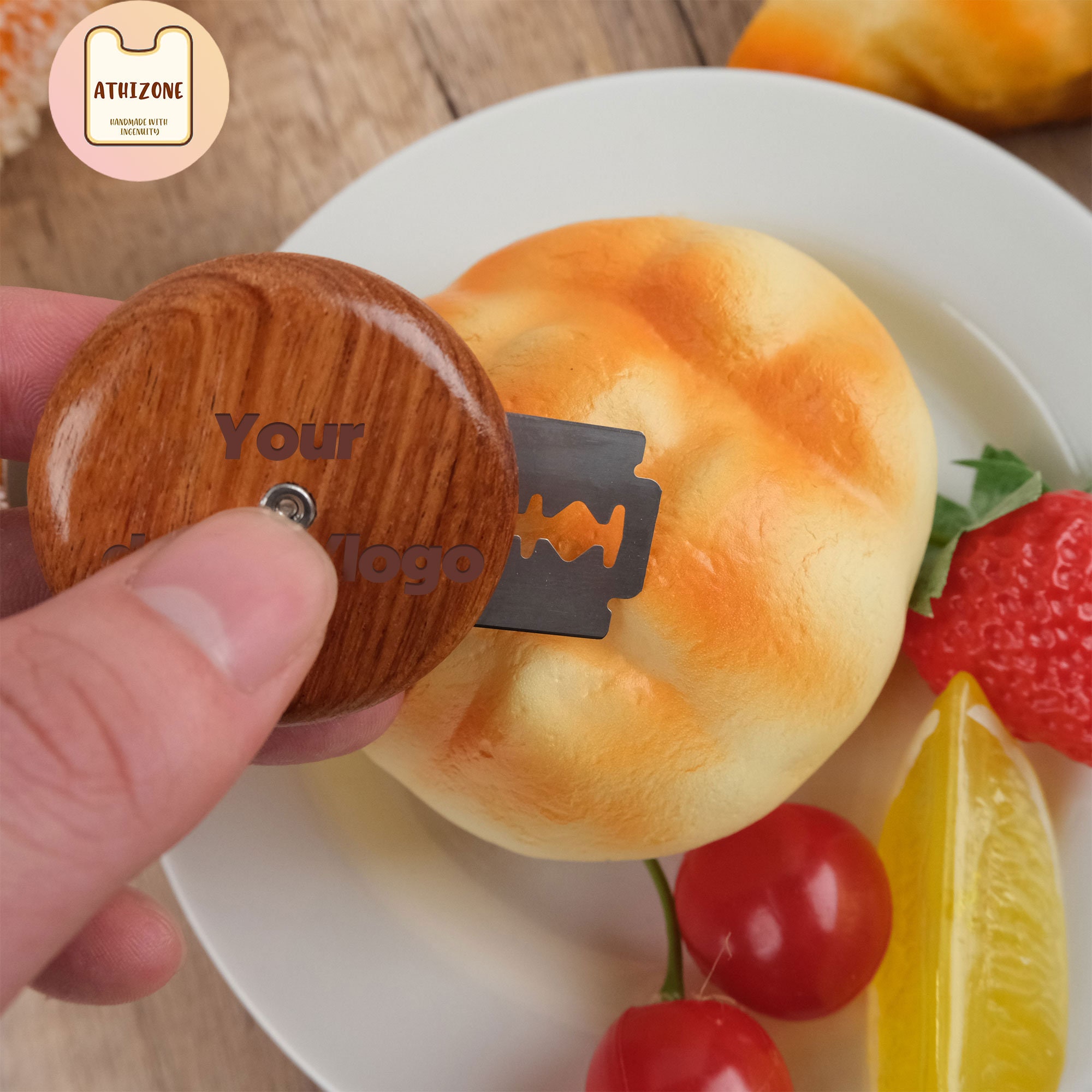 UFO Bread Lame, Custom Engraved Wood Bread Lame, Personalized Name Gift ...