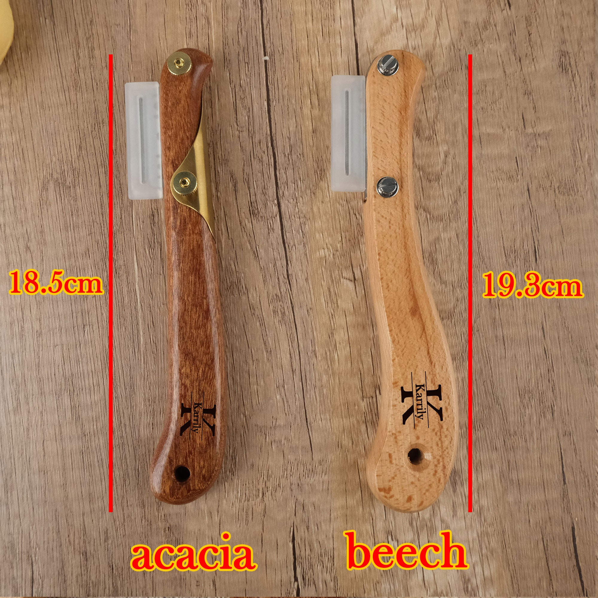 Personalized Bread Lame, Custom Walnut Dough Slasher, Engraved Name ...