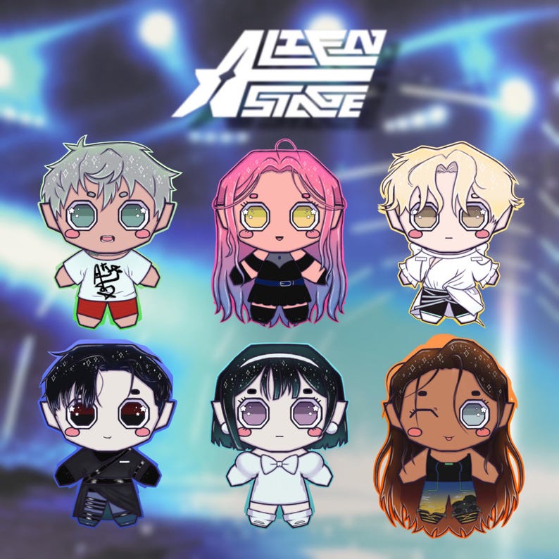 Alien Stage Charms PRE ORDER - Etsy