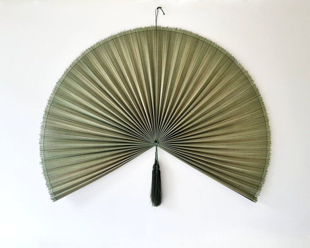 Bamboo Wall Fan, Wall Fan, Bamboo Wall Fan Decor, Bamboo Fan, Bambo Fan ...