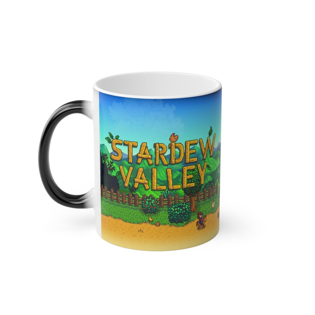 Stardew Valley Magic Mug, Stardew Valley Text, Gamer Mug, Birthday Gift ...