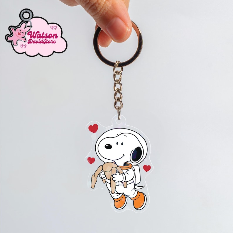 Rocky Amaze Project Hail Mary Keychain - Cute Dog Rocky Inspired Sci Fi ...
