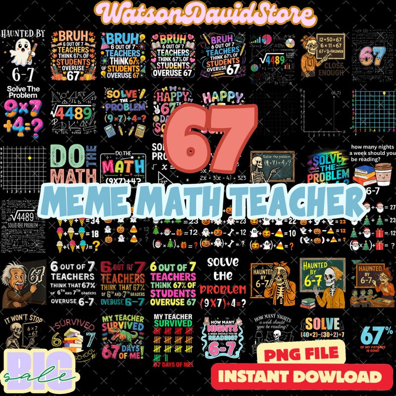 67 Math Svg - Etsy UK