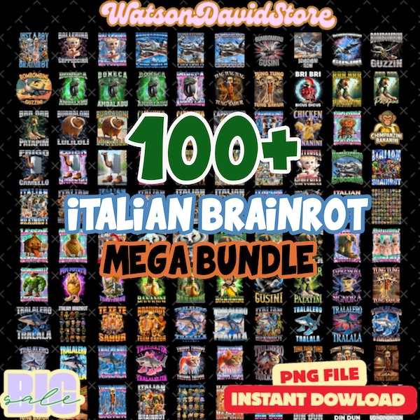 Italian Brainrot Salt and Pepper - Etsy Canada