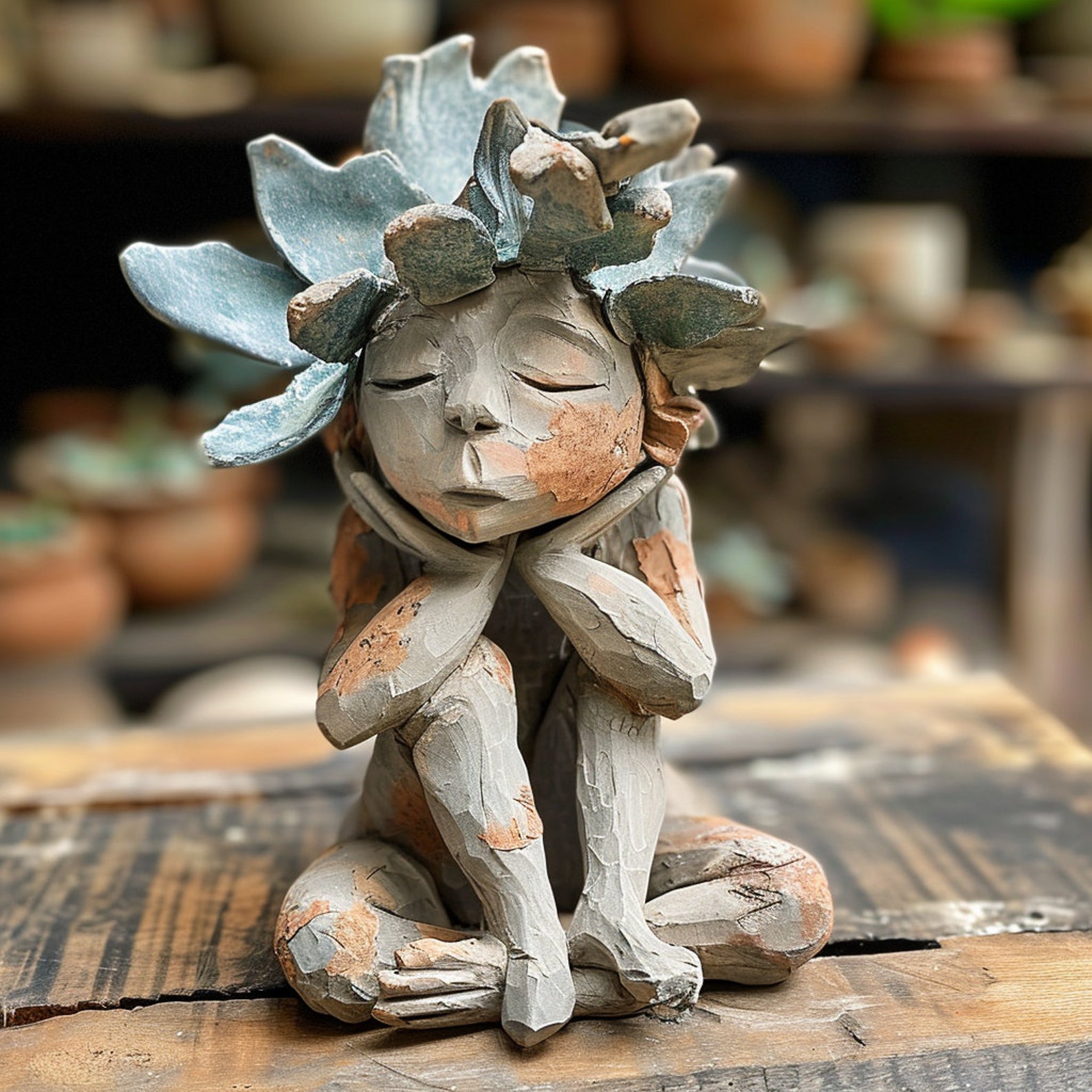 Handcrafted Clay Figurines Narrating Artistic Tales - Etsy