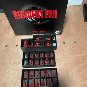 Resident Evil the Board Game Storage Solution Insert With Card Holders ...