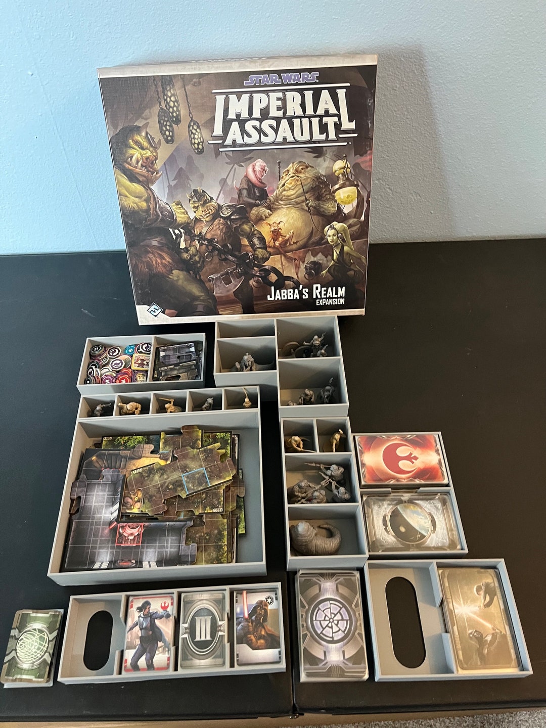 Imperial Assault Jabba's Realm Boardgame Organizer - Etsy