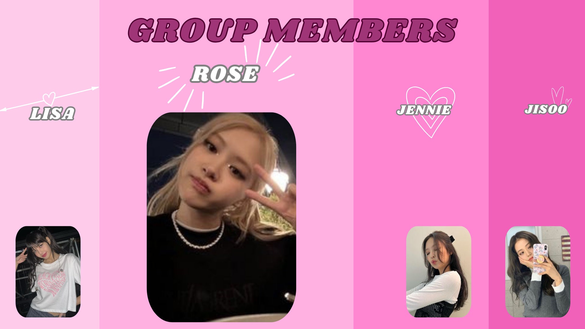 A Blackpink-themed Presentation Template - Etsy