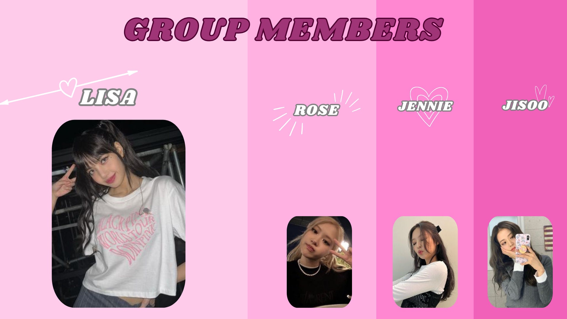 A Blackpink-themed Presentation Template - Etsy