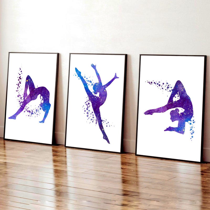 Gymnastics Poster - Etsy