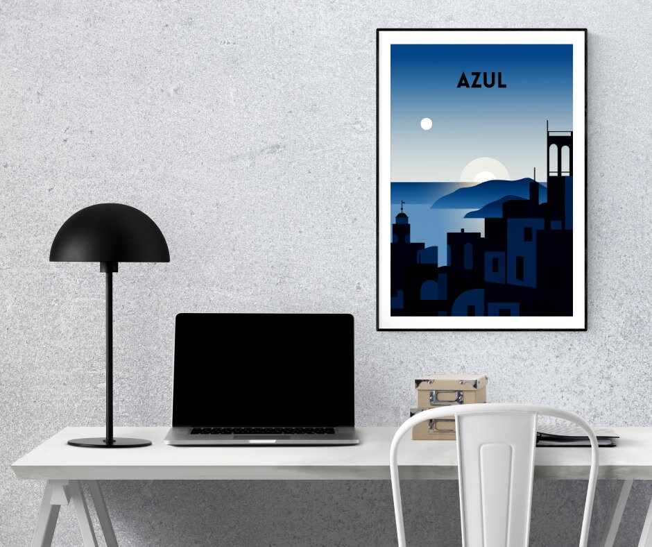 Azul Board Game, Downloadable Print, Boardgame Poster, Family Board ...