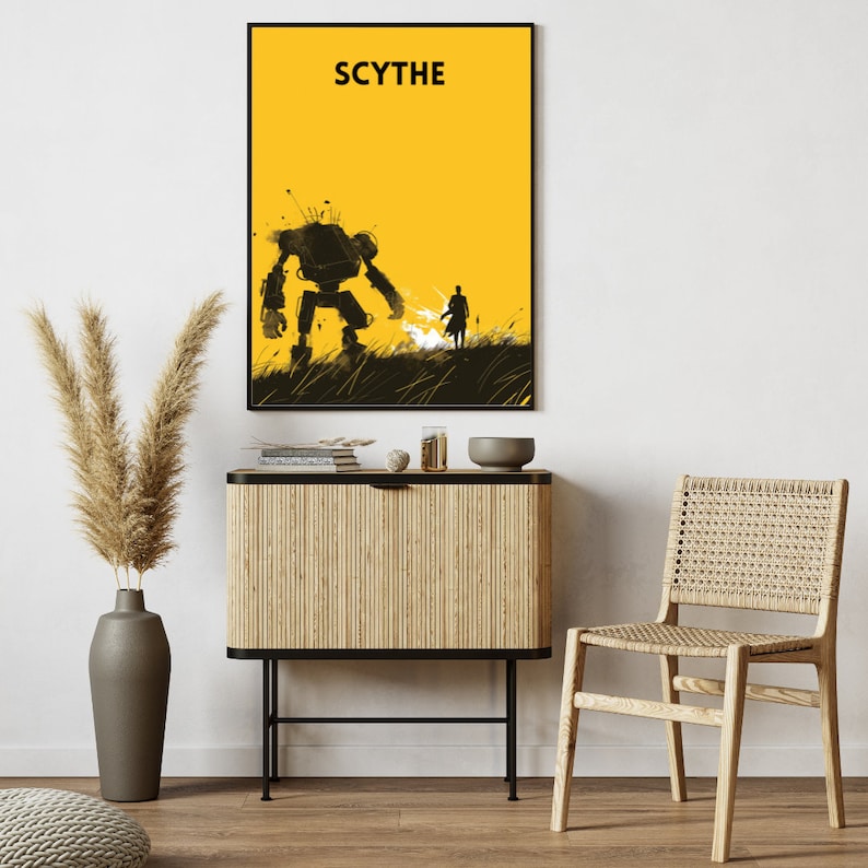Scythe Board Game, Downloadable Print, Boardgame Poster, Family Board ...