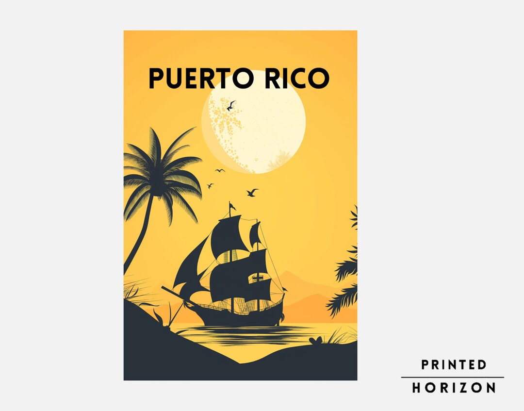 Puerto Rico Board Game, Downloadable Print, Boardgame Poster, Family ...