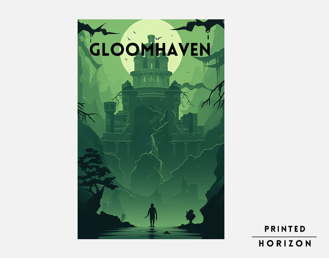 Gloomhaven Board Game, Downloadable Print, Boardgame Poster, Family ...