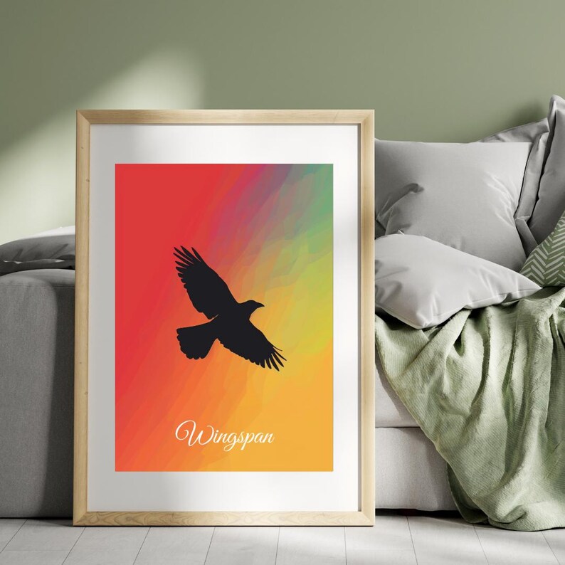 Wingspan Board Game, Downloadable Print, Boardgame Poster, Family Board ...