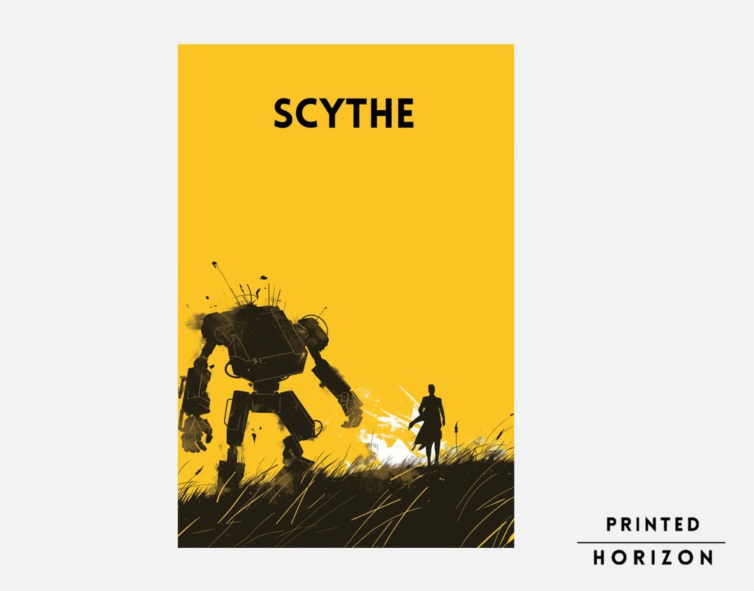 Unofficial Scythe Board Game, Downloadable Print, Boardgame Poster ...
