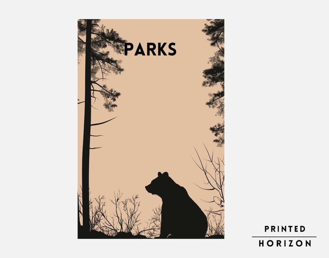 Parks Board Game, Downloadable Print, Boardgame Poster, Family Board ...