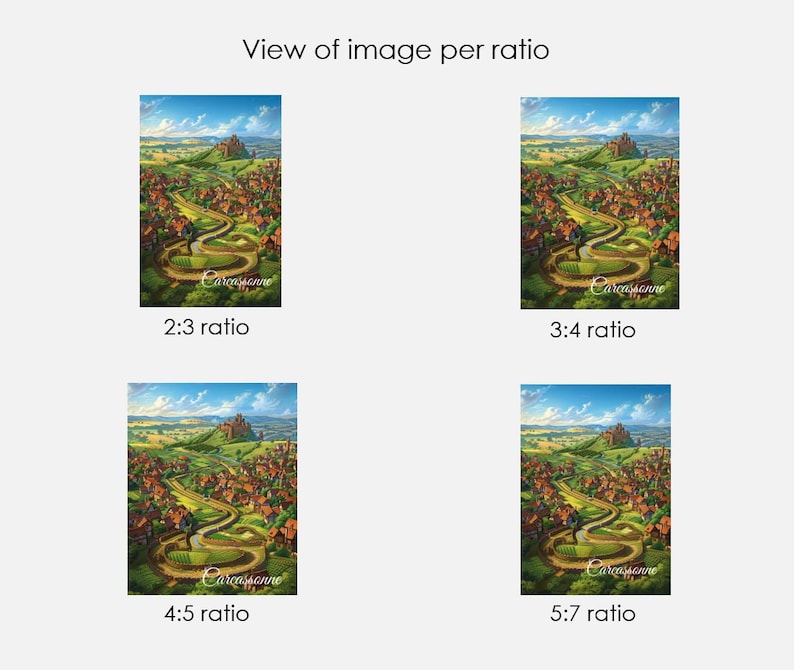 Unofficial Carcassonne Board Game, Downloadable Print, Boardgame Poster ...