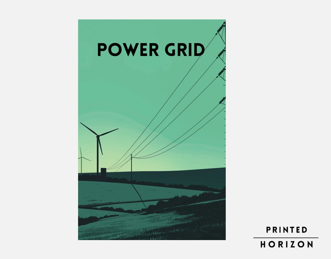 Power Grid Board Game, Downloadable Print, Boardgame Poster, Family ...