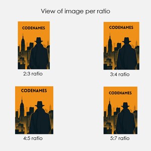 Codenames Board Game, Downloadable Print, Boardgame Poster, Family ...