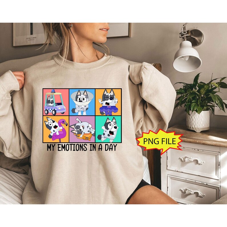 God Says I Am Bluey Png, Bible Verse Quotes Png, Bluey Family Matching ...