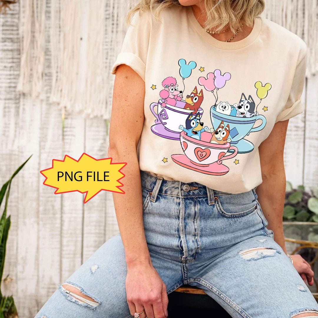 Bluey Teacup Png, Bluey Coffee Halloween Png, Bluey Halloween Png, Tis ...