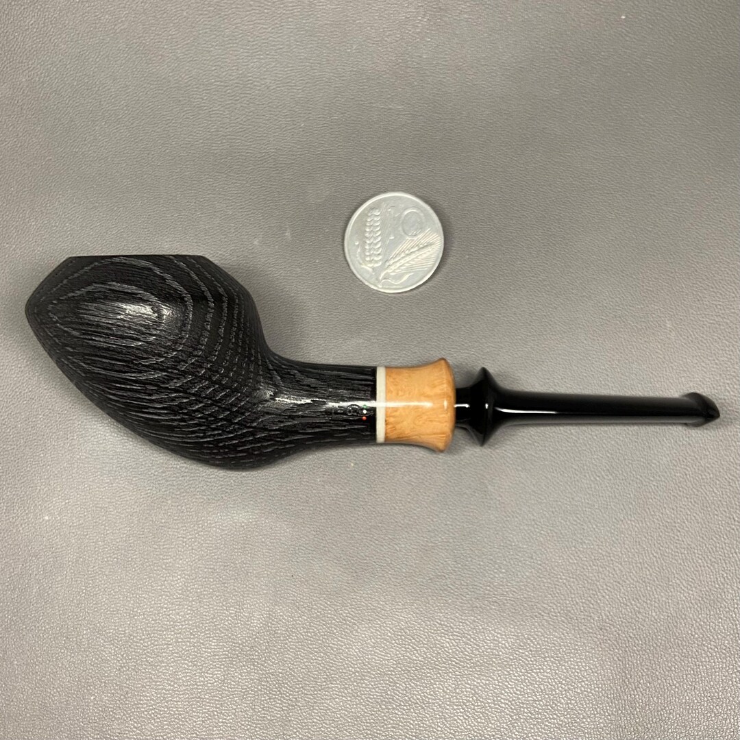 Handmade Italian Bog Oak Pipe, Leopipe Brand - Etsy