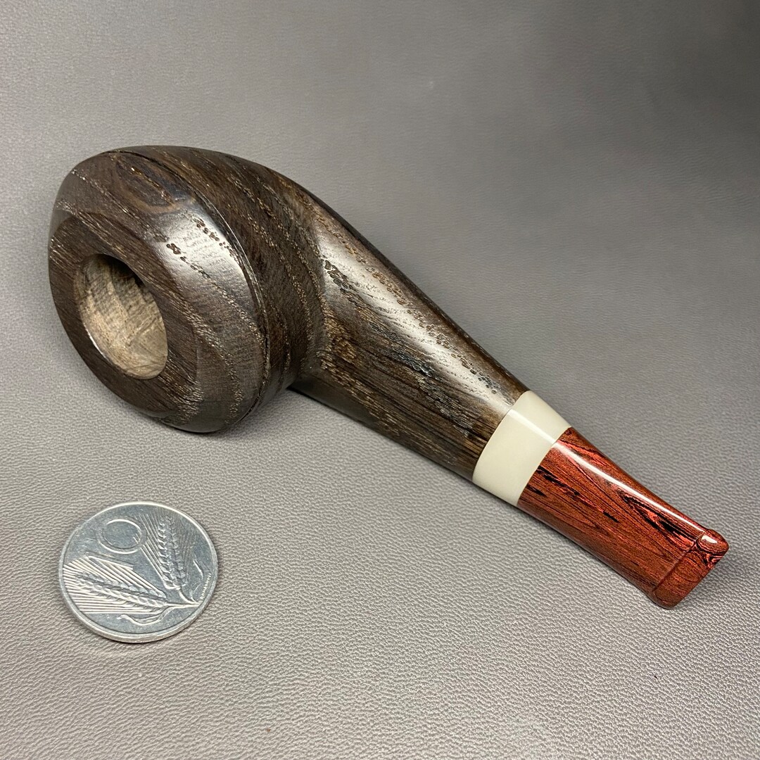 Handmade Bog Oak Pipe - Etsy