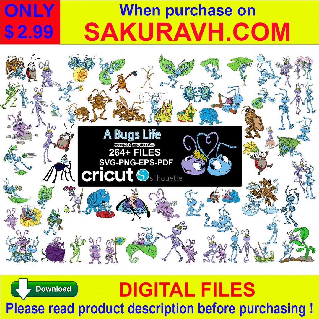 A Bugs Life Svg, A Bugs Life Png, A Bugs Life Clipart, A Bugs Life Svg ...