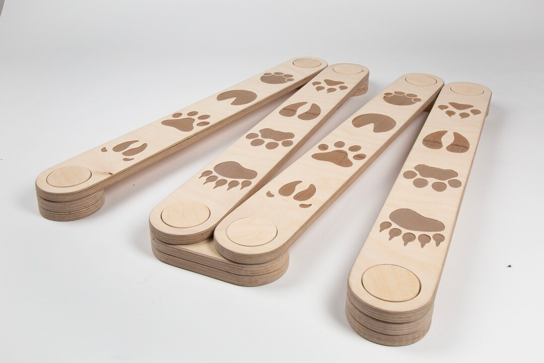 Balance Toy, Wooden Balance Beam, Balance Board, Toddler Toy Balance ...