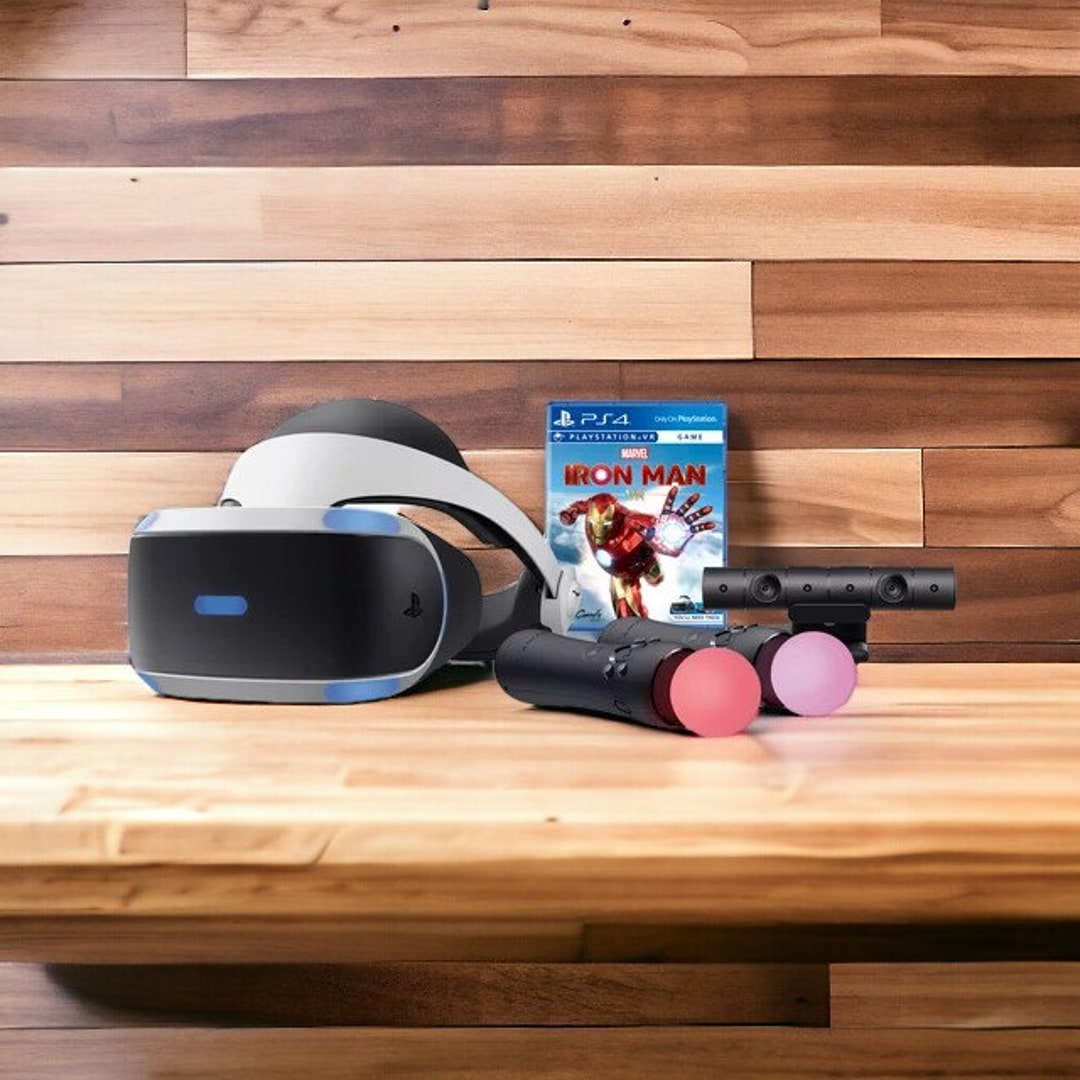 VR on the Playstation Iron Man VR Bundle From Marvel - Etsy