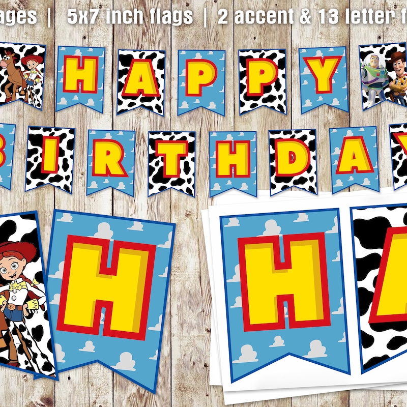 Toy Story Banner - Etsy