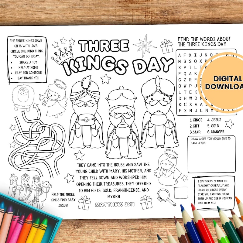 Three Kings Day Kit - Etsy