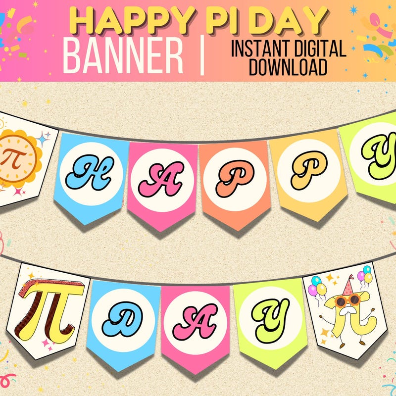 Pi Day Decorations - Etsy