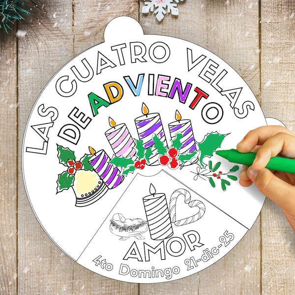 Spanish Advent Calendar - Etsy