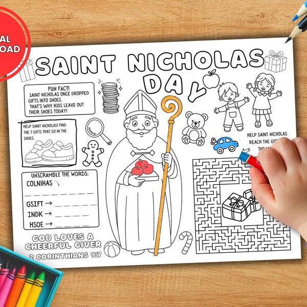 Saint Nicholas - Etsy