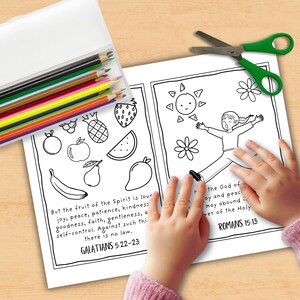 Pentecost Craft for Kids, Holy Spirit Coloring Cards and Bible Verses ...