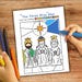 Epiphany Coloring Pages, Three Wise Men Color by Number Easy for ...