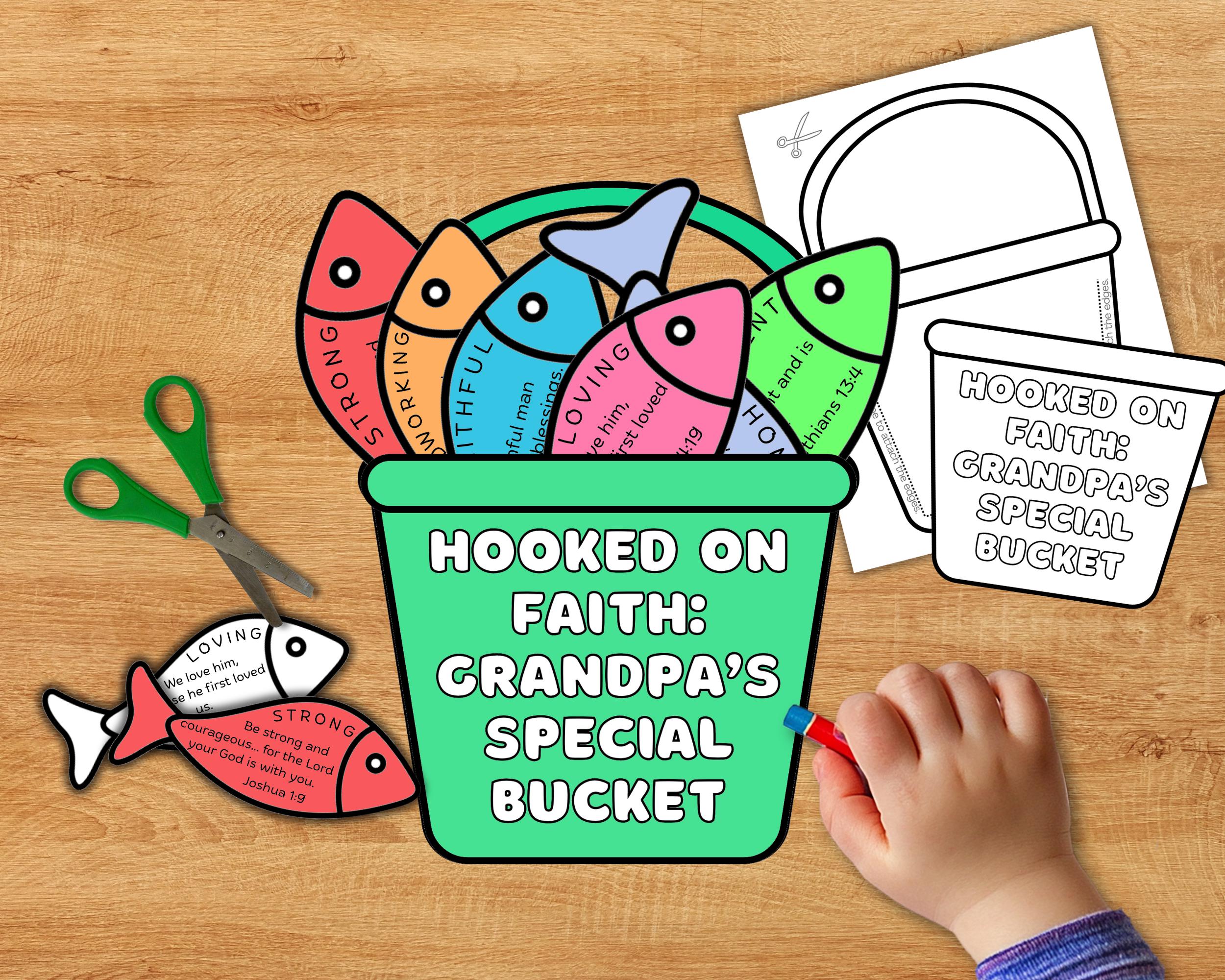 Grandparents Day Bible Craft for Kids, Preschool Sunday School Bible ...