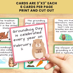 Groundhog Day Fun Facts for Kids, Groundhog Day Trivia, Groundhog Day ...