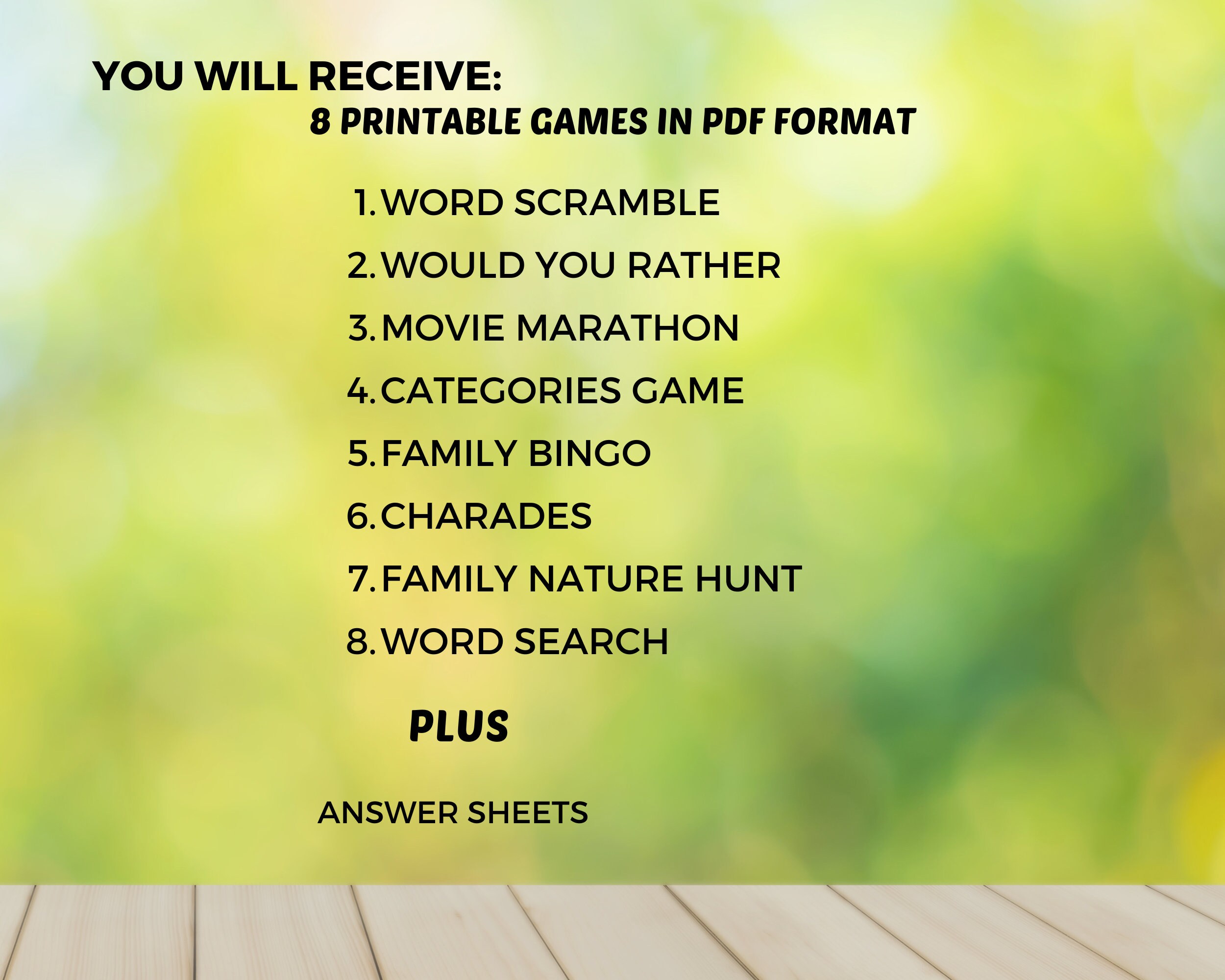 Family Reunion Games Bundle, Family Gathering Games, Icebreaker Games ...