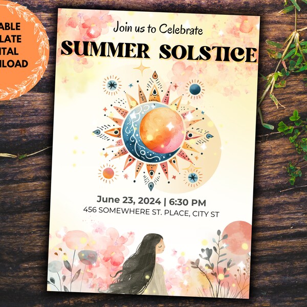 Summer Solstice Party - Etsy