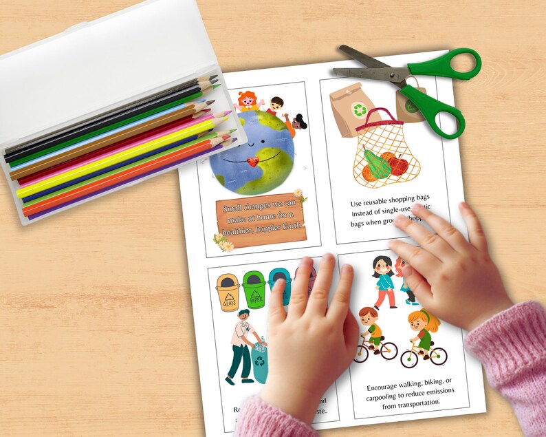 Earth Day Cards Eco-friendly Cards Little Changes for a Happier Earth ...