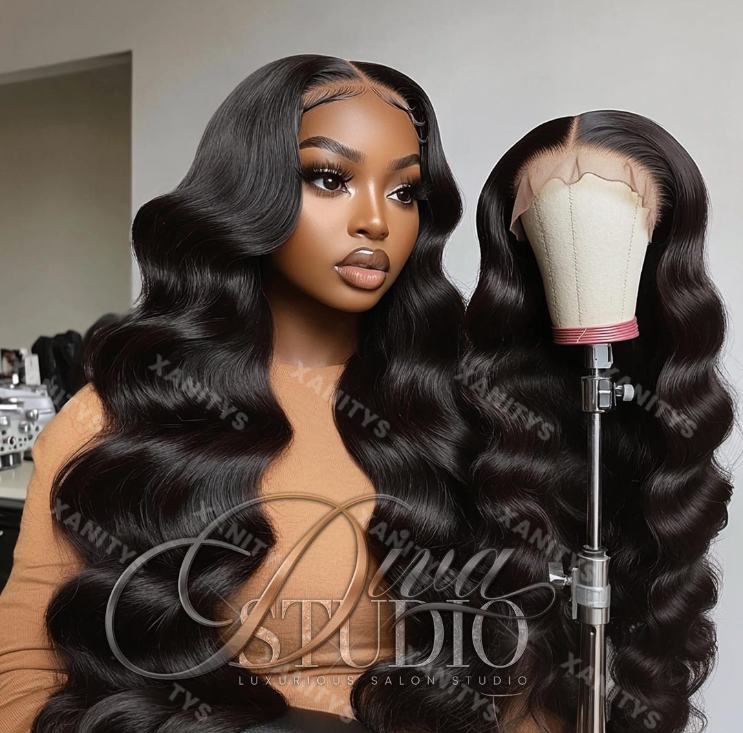 Hair Website Stock Photos, Lace Wig Store Model, Wig Website Photo ...