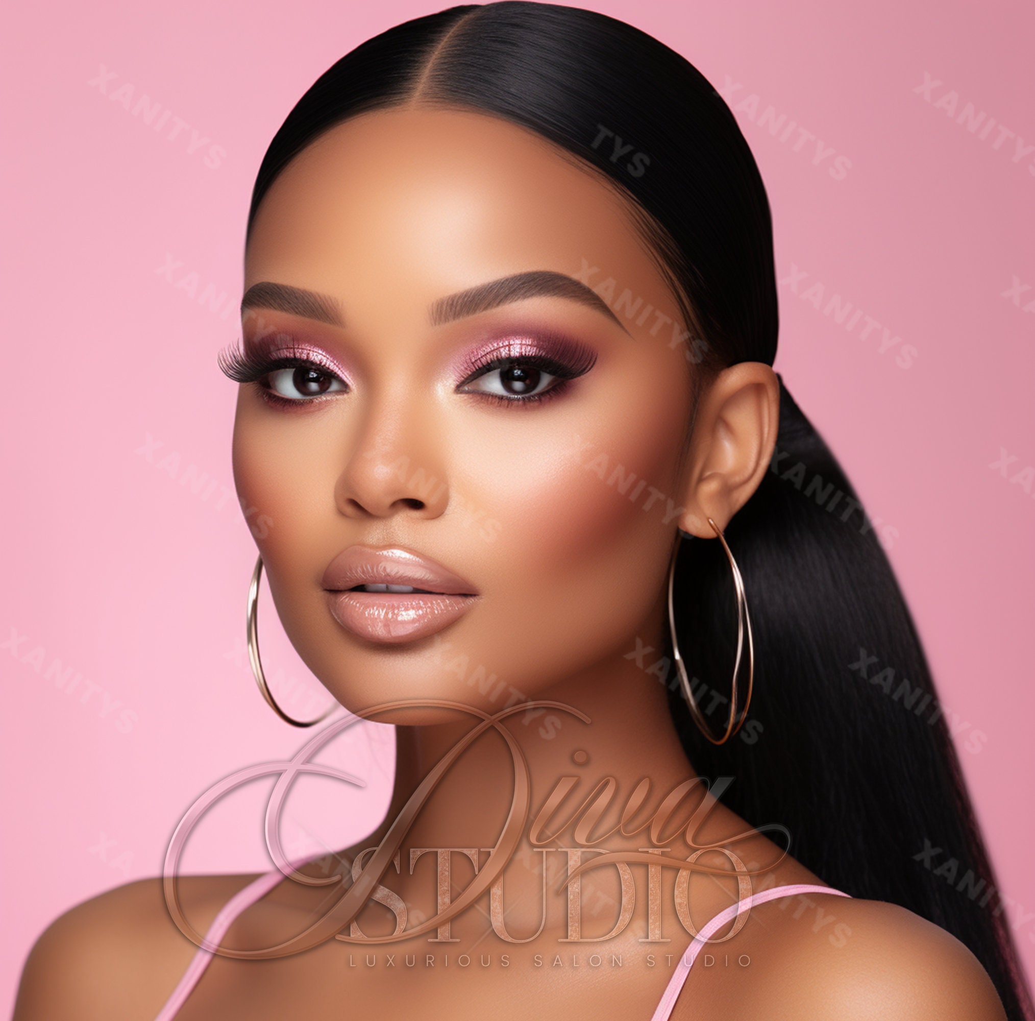 Cosmetics Website Model Photos, Lip Gloss Website Model, Beauty Stock ...