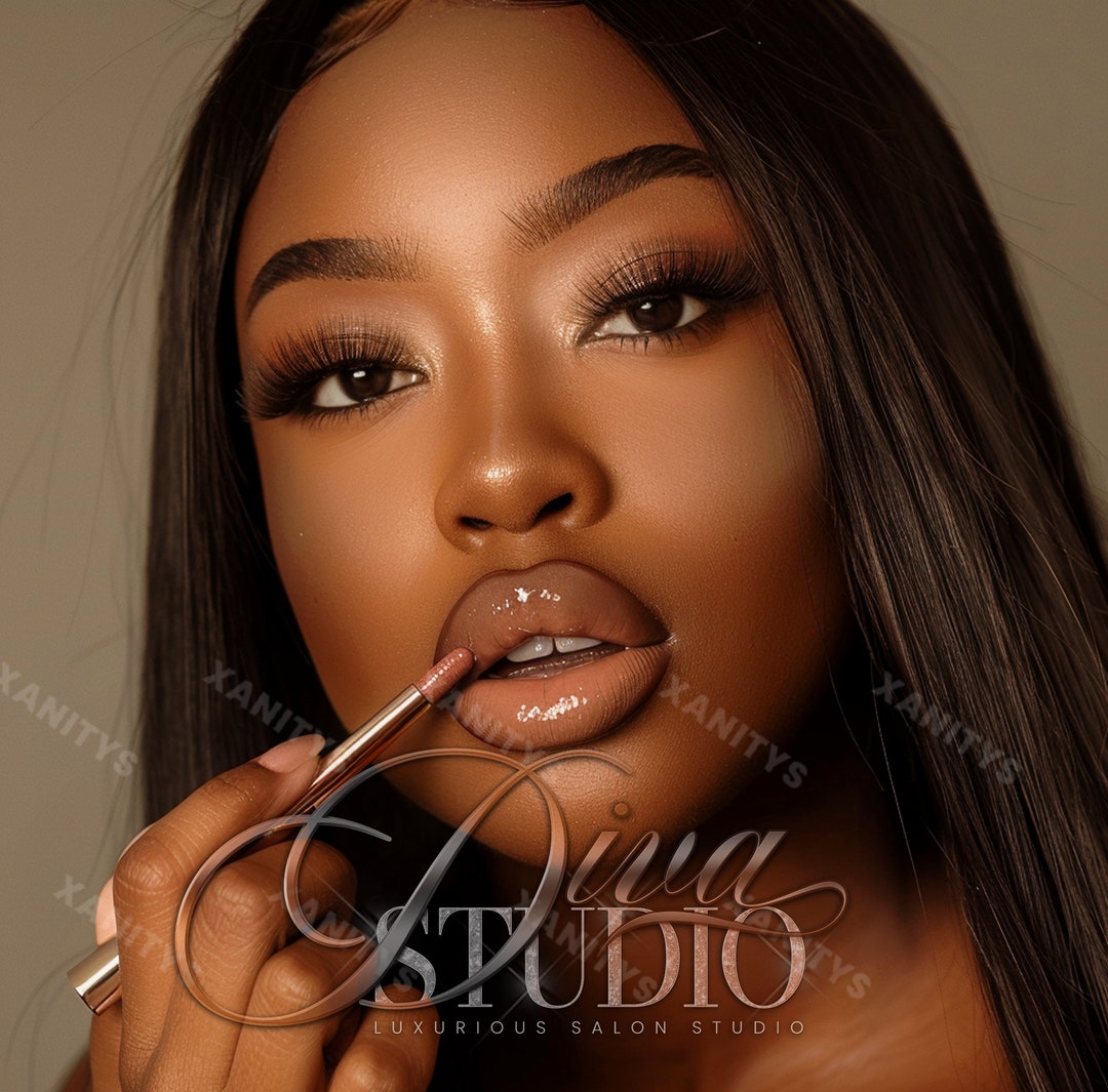 Cosmetics Website Model Photos, Lip Gloss Website Model, Beauty Stock ...